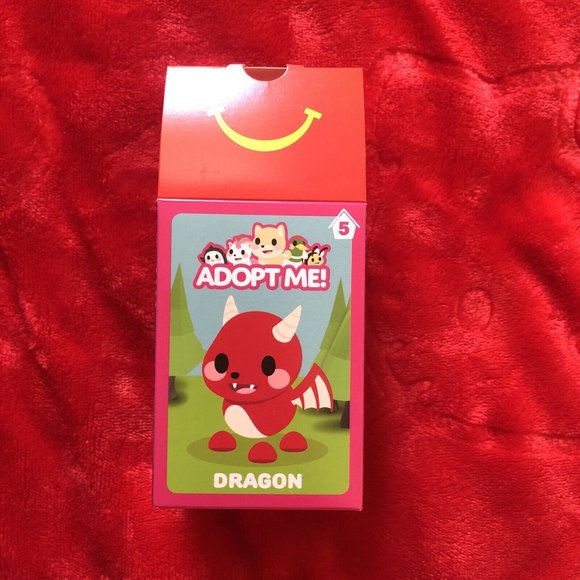McDonald's | Toys | Mcdonalds Kids Meal 223 Toy Adopt Me Dragon 5 Box ...